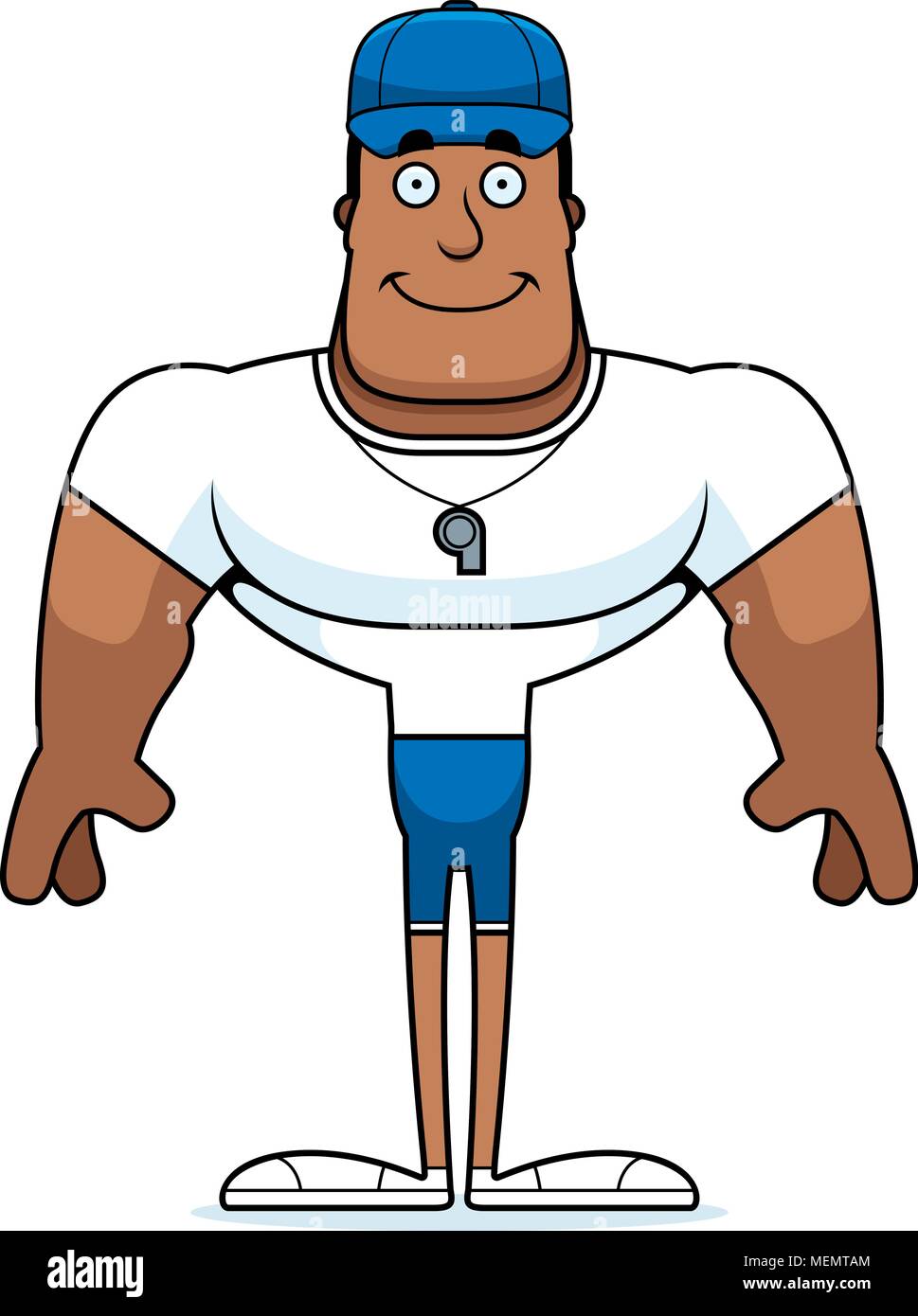 A cartoon coach smiling Stock Vector Image & Art - Alamy