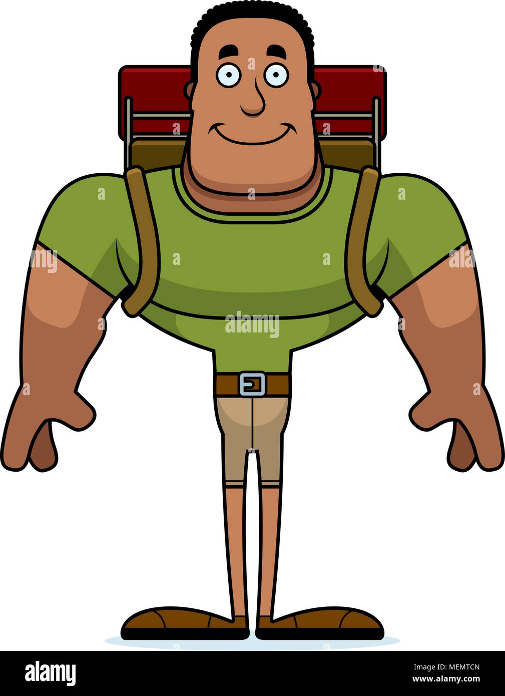 A cartoon hiker smiling Stock Vector Image & Art - Alamy