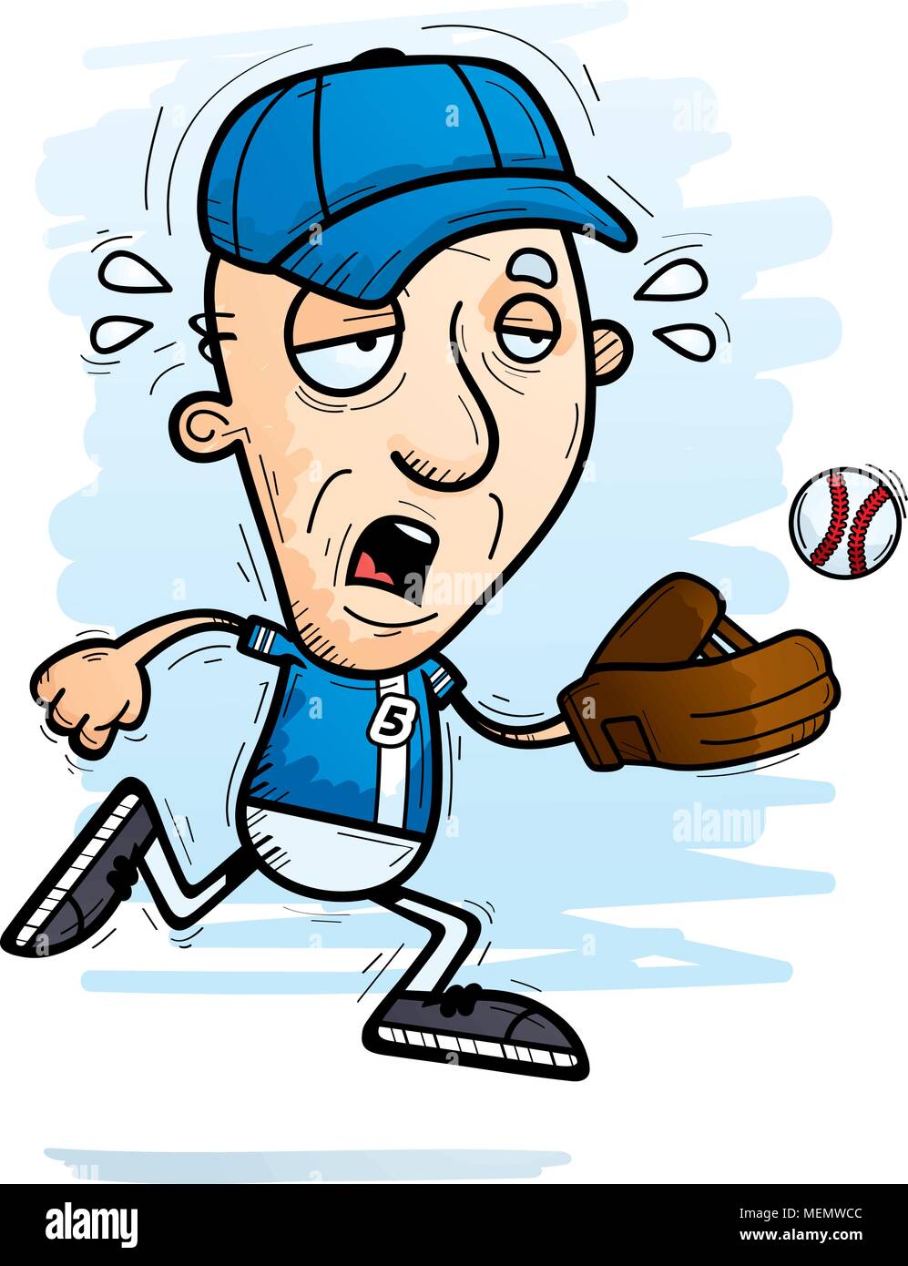 Old Men Playing Baseball