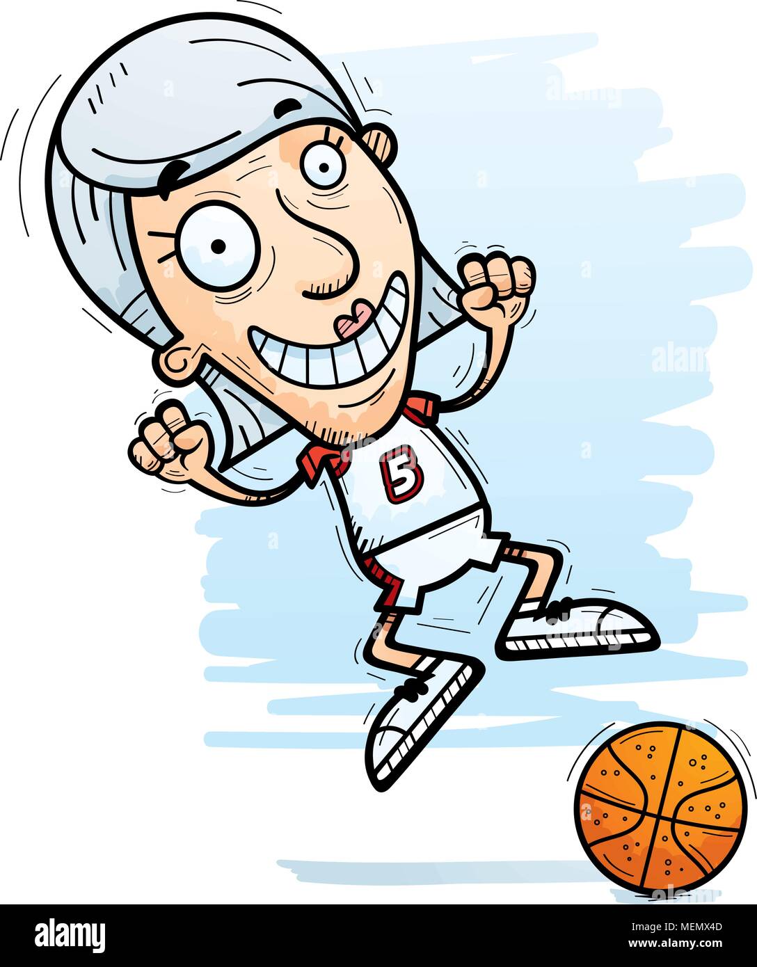 Old woman celebrating Stock Vector Images - Alamy