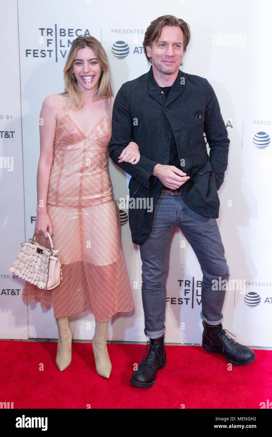 New York, United States. 21st Apr, 2018. Clara Mathilde McGregor ...