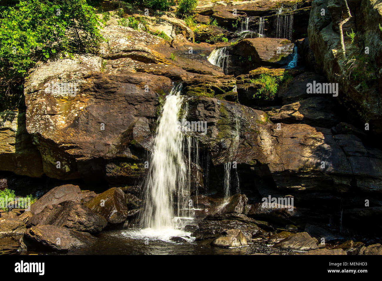 Waterfalls in New England USA Stock Photo - Alamy