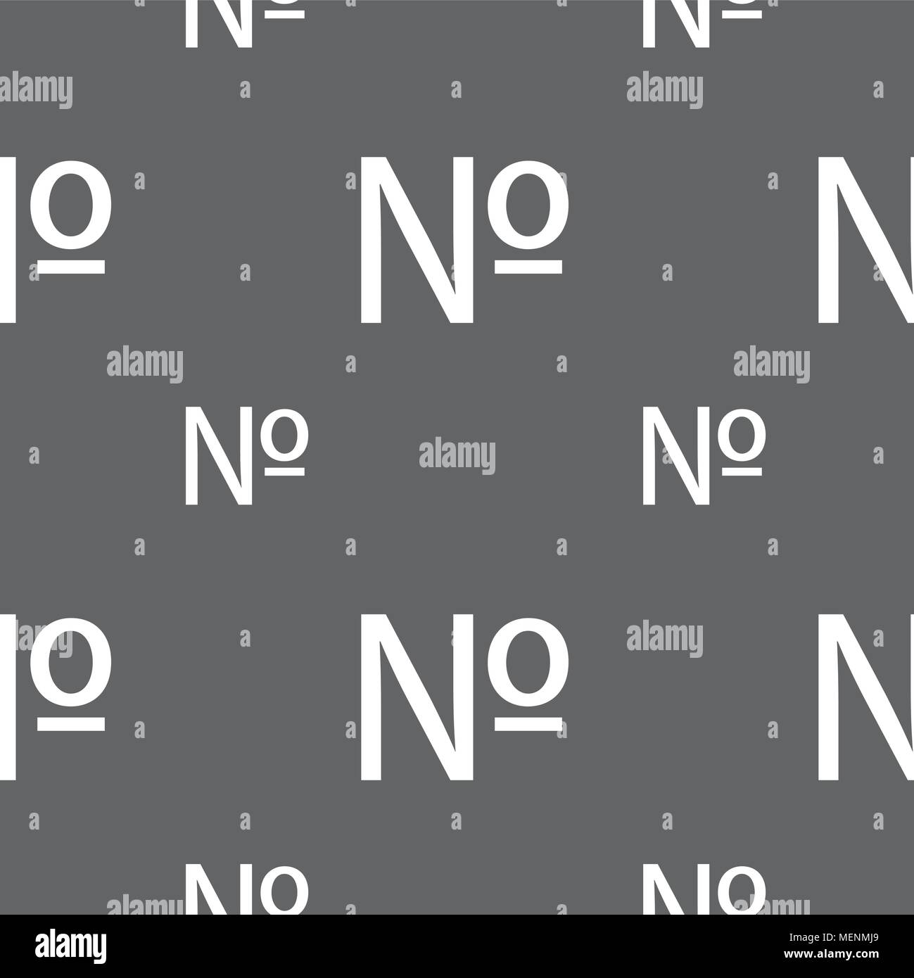 number icon. Set Flat modern. Seamless pattern on a gray background ...