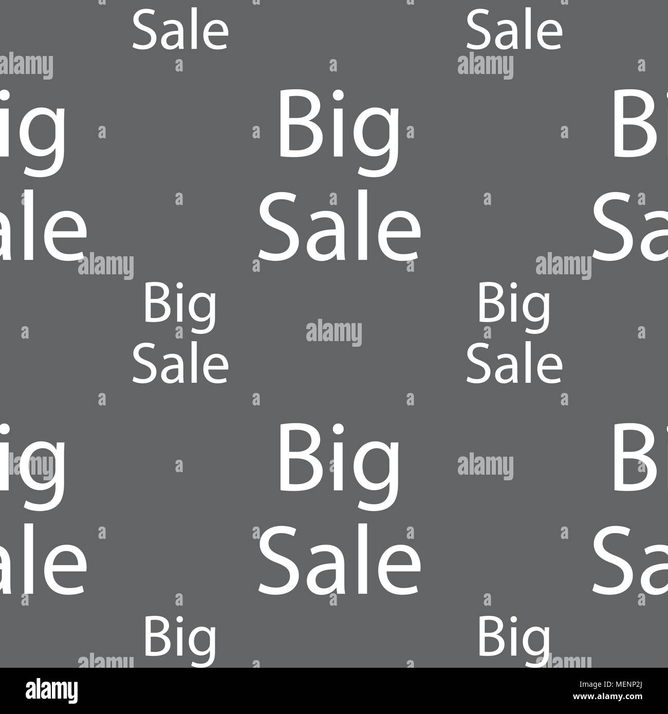 Big sale sign icon. Special offer symbol. Seamless pattern on a gray ...