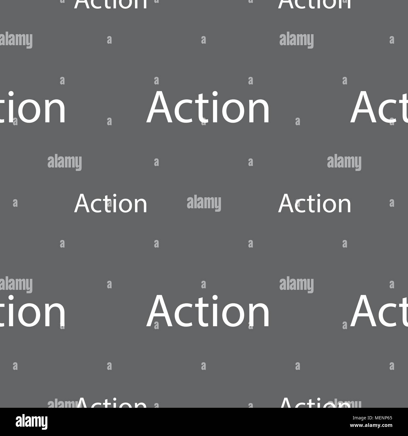 Action sign icon. Motivation button with arrow. Seamless pattern on a ...