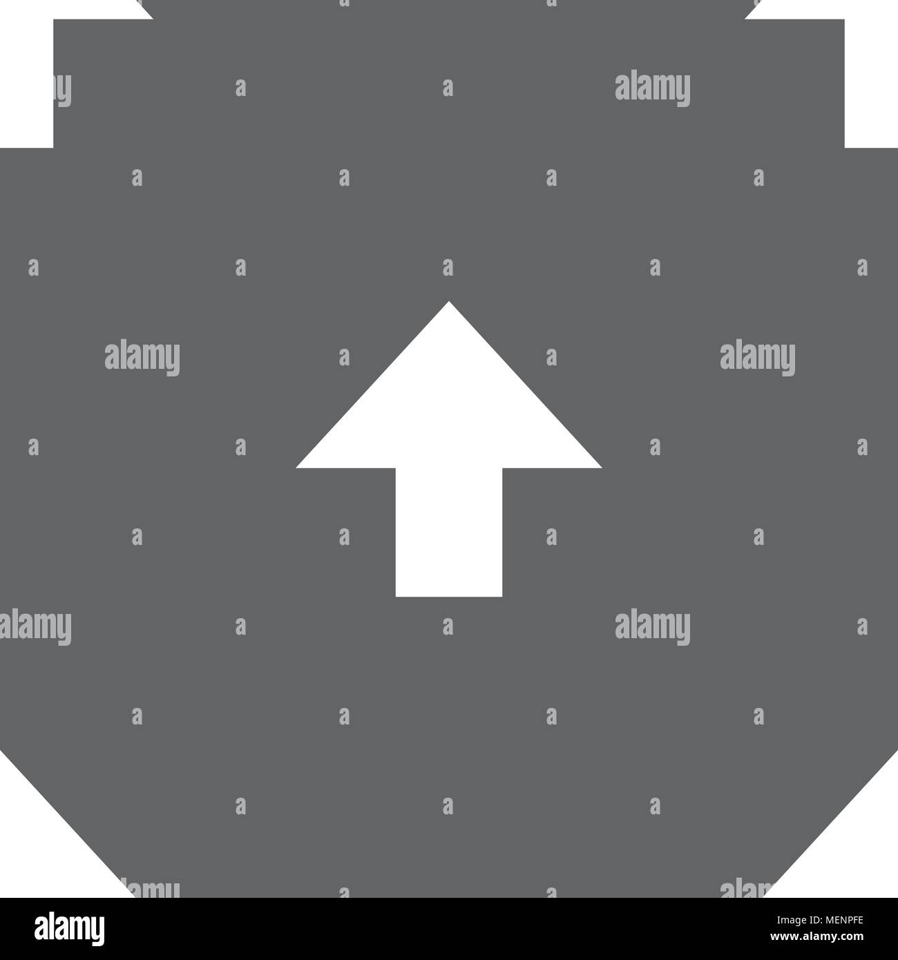 This side up sign icon. Fragile package symbol. Seamless pattern on a ...