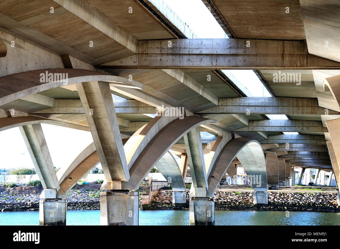 Hassan ii bridge hi-res stock photography and images - Alamy