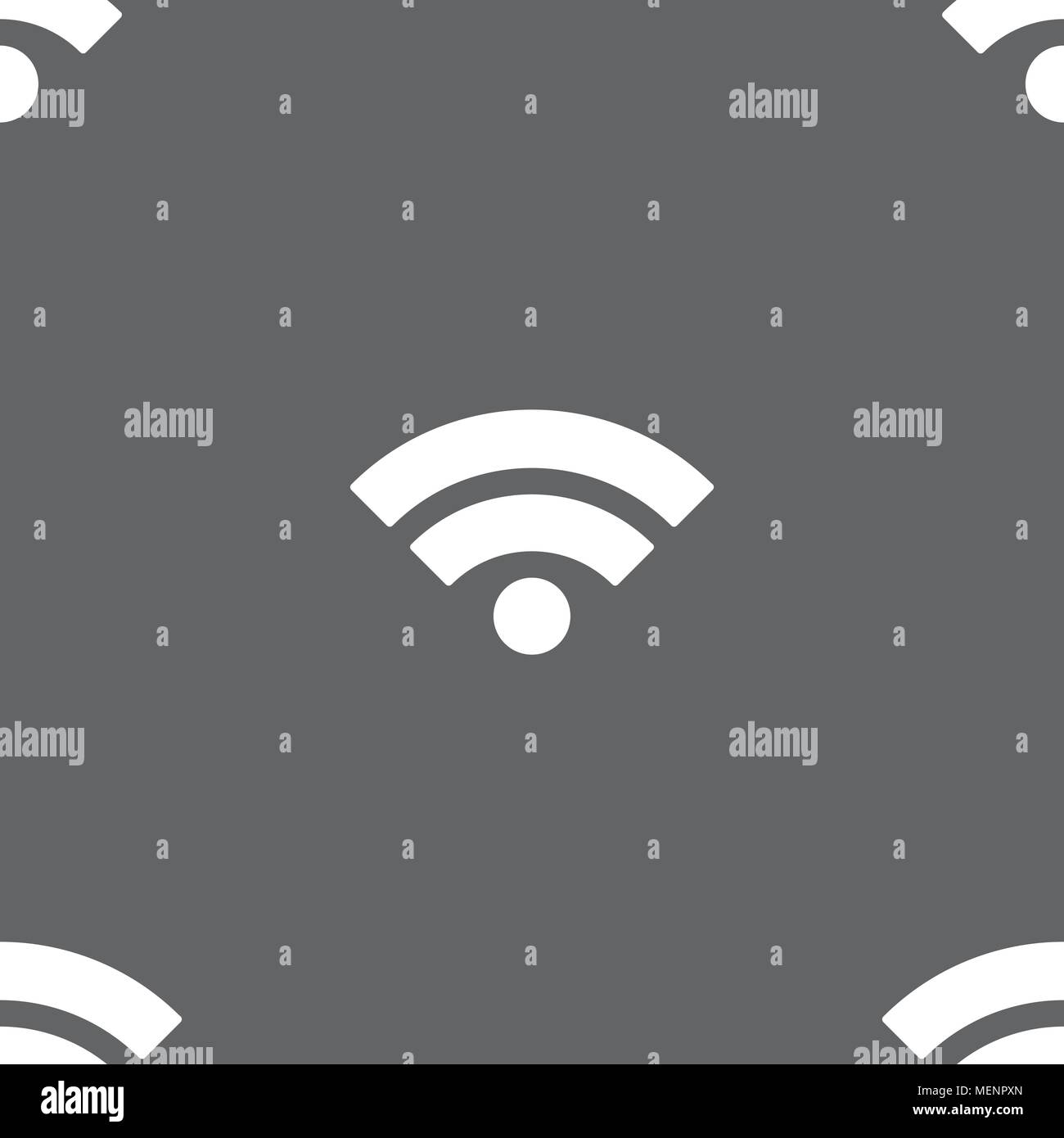 Wifi sign. Wi-fi symbol. Wireless Network icon. Wifi zone. Seamless ...