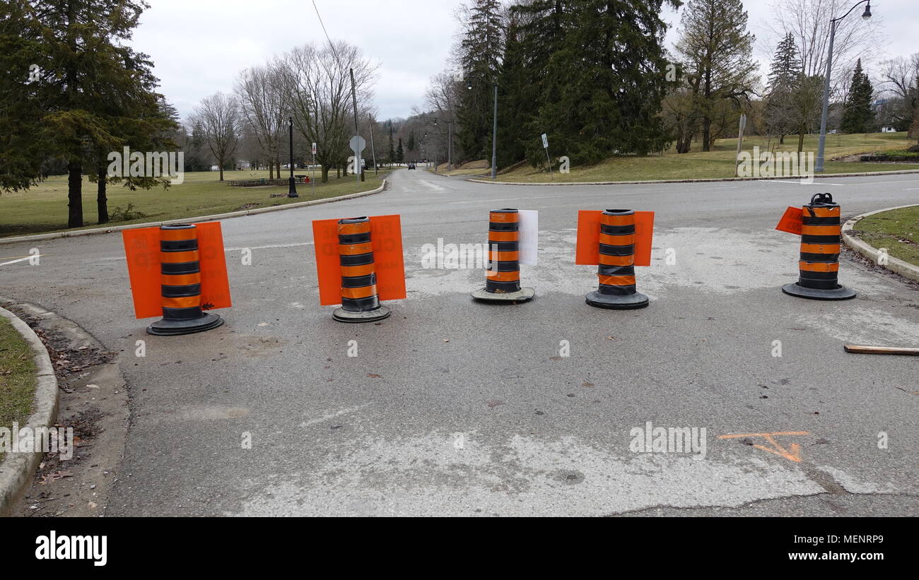 Various road signs, signage, etc. Indicates things you can and cannot ...