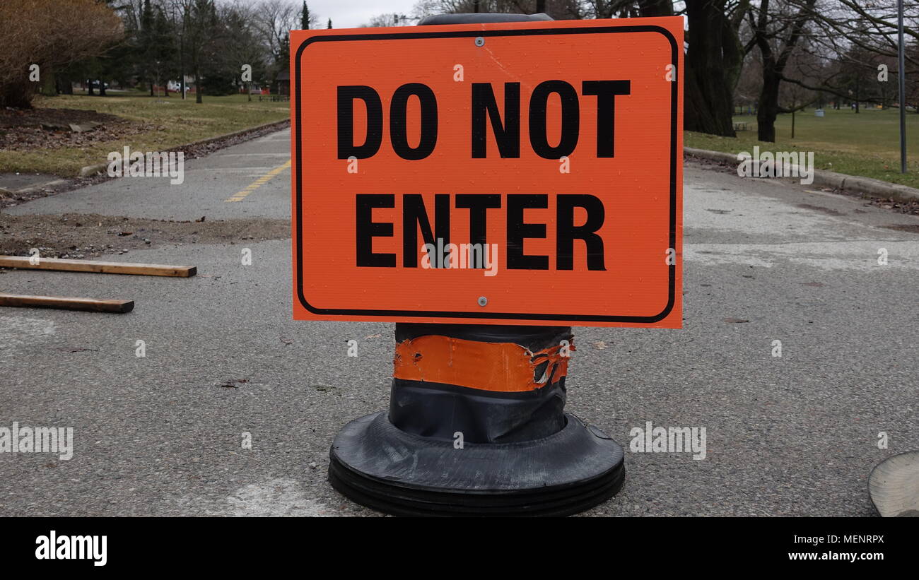 Various road signs, signage, etc. Indicates things you can and cannot ...