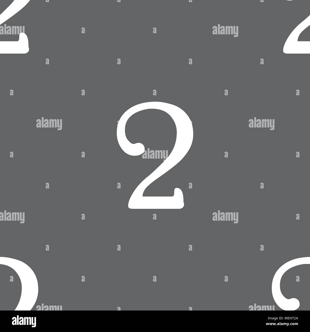 Second place award sign. Winner symbol. Step two.. Seamless pattern on ...