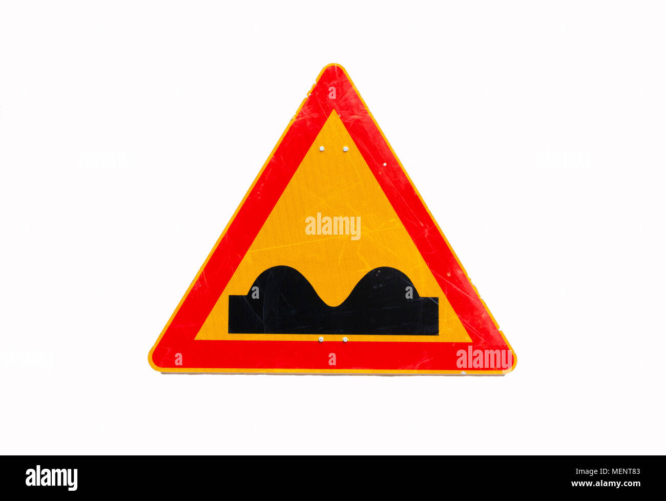 Uneven road sign hi-res stock photography and images - Alamy