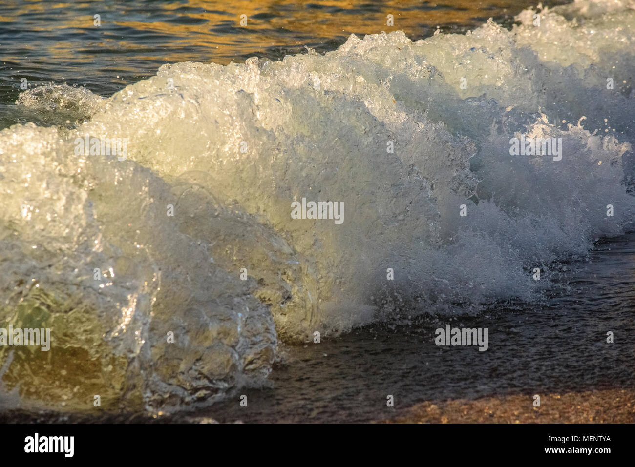 Mediterranean sea, Roca Grossa (Calella) catalonian coast Stock Photo ...