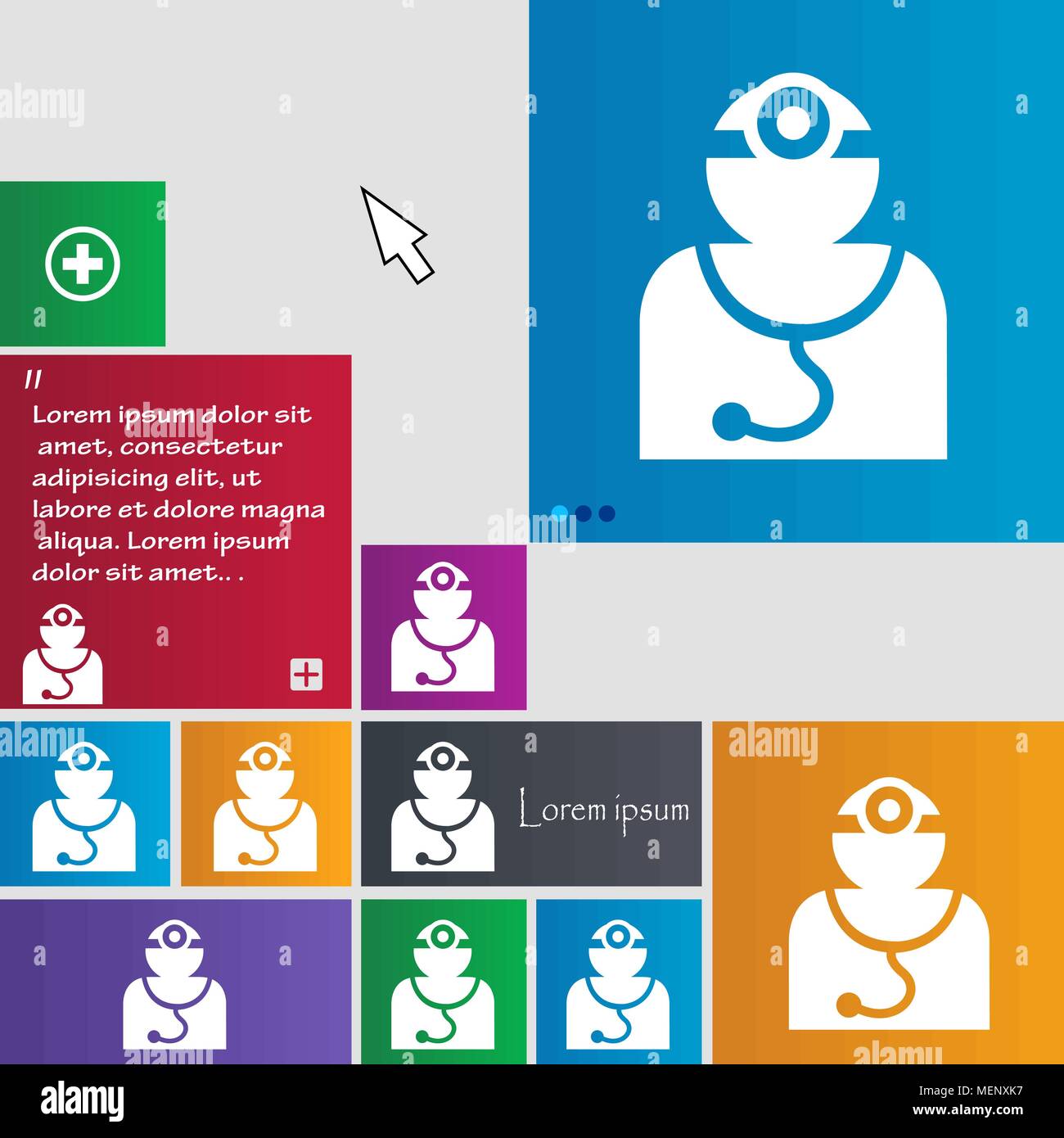 Cursor portrait Stock Vector Images - Alamy