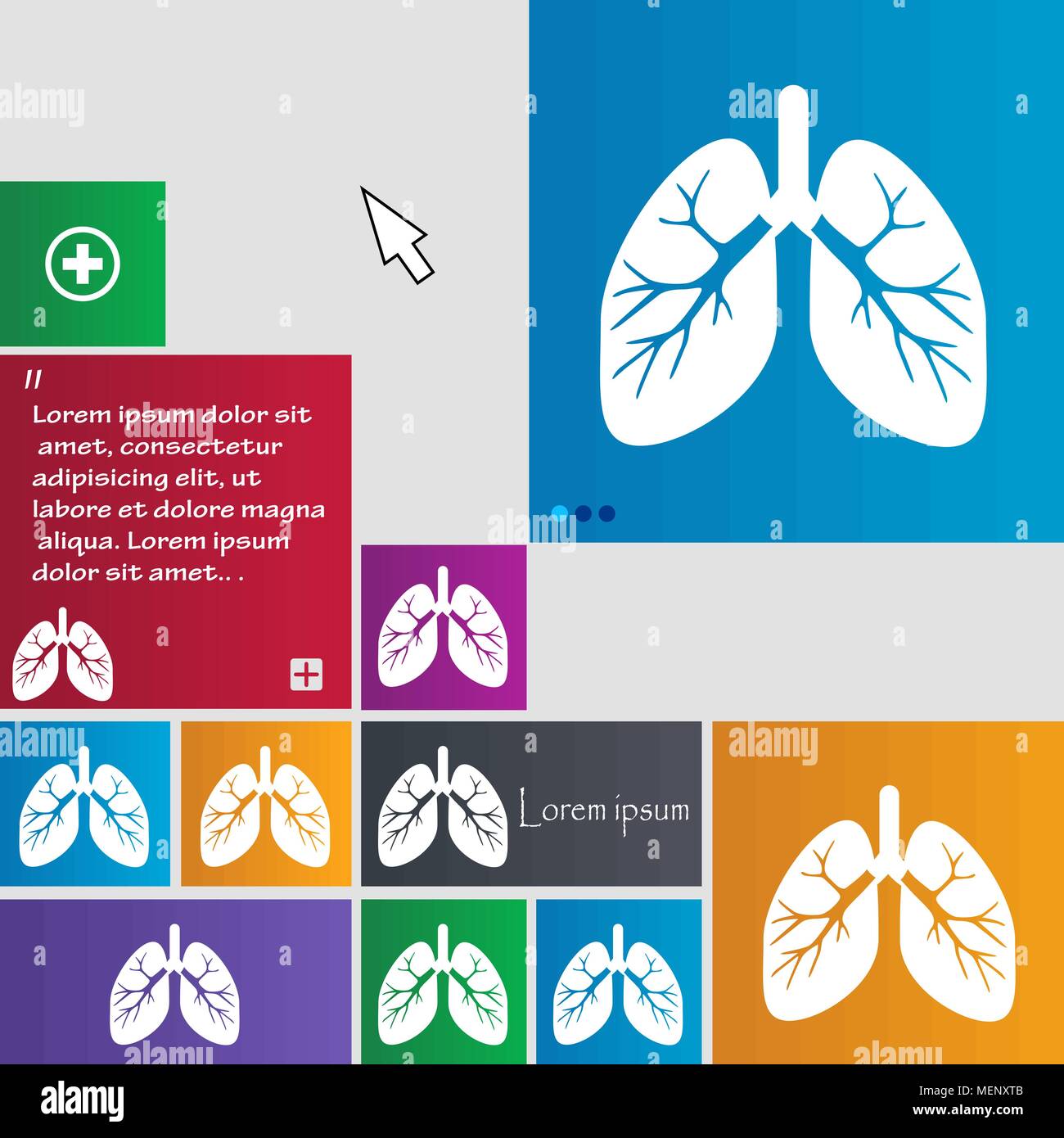 Bronchiole vector vectors Stock Vector Images - Alamy