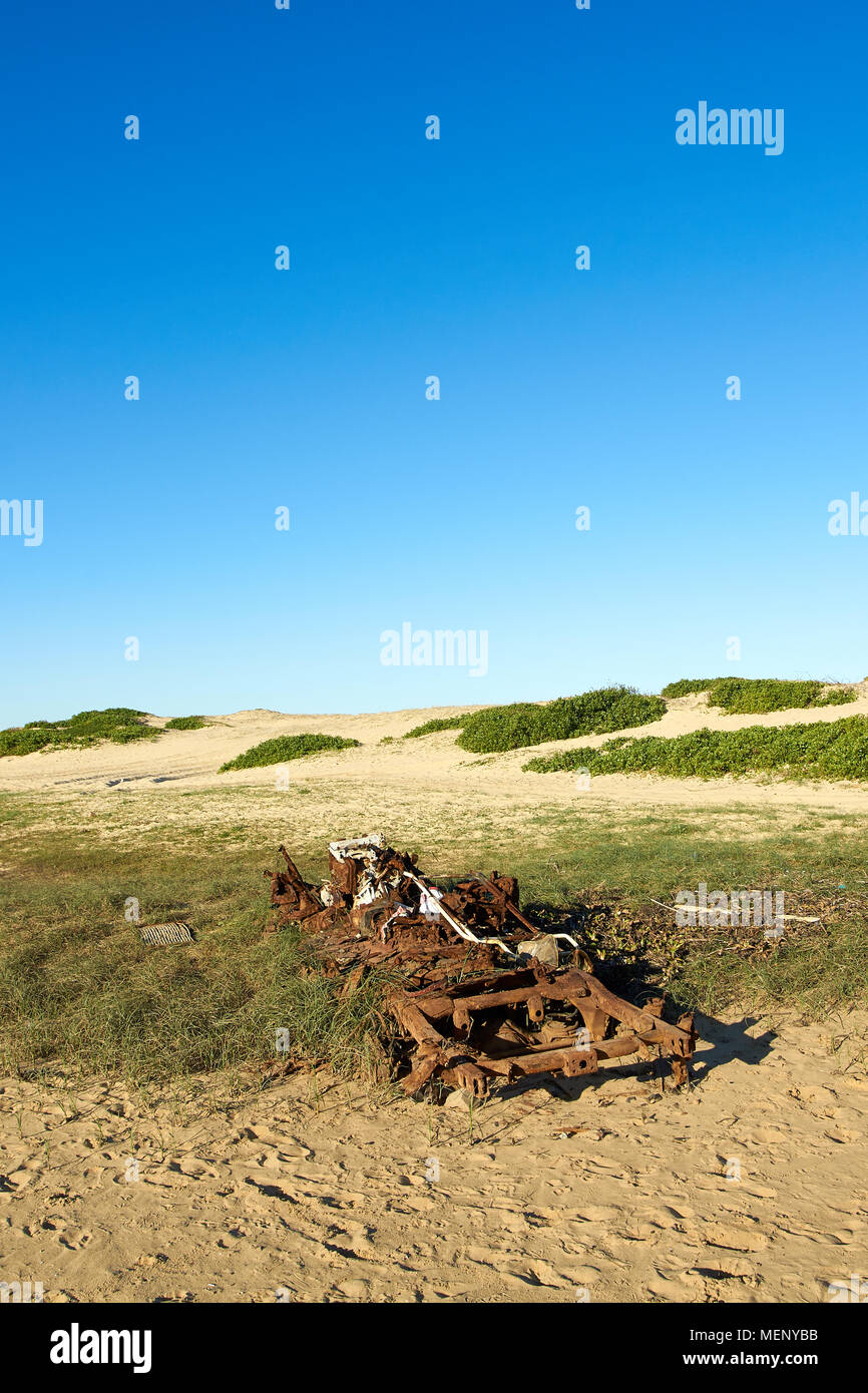 redhead beach just outside newcastle Stock Photo - Alamy