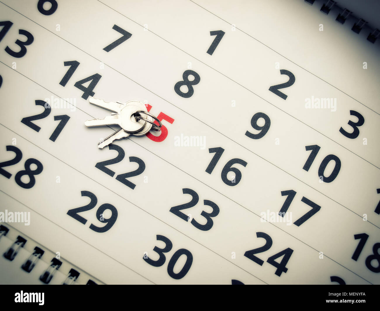 Days of the month hi-res stock photography and images - Alamy