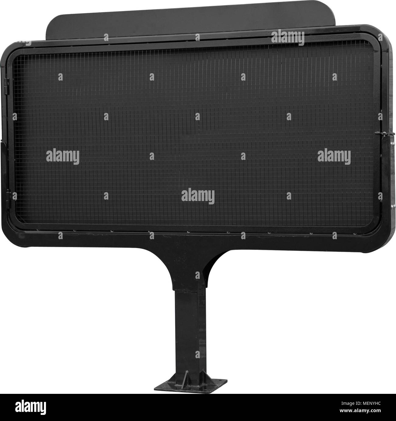 outdoor portable sign on the white background Stock Photo - Alamy