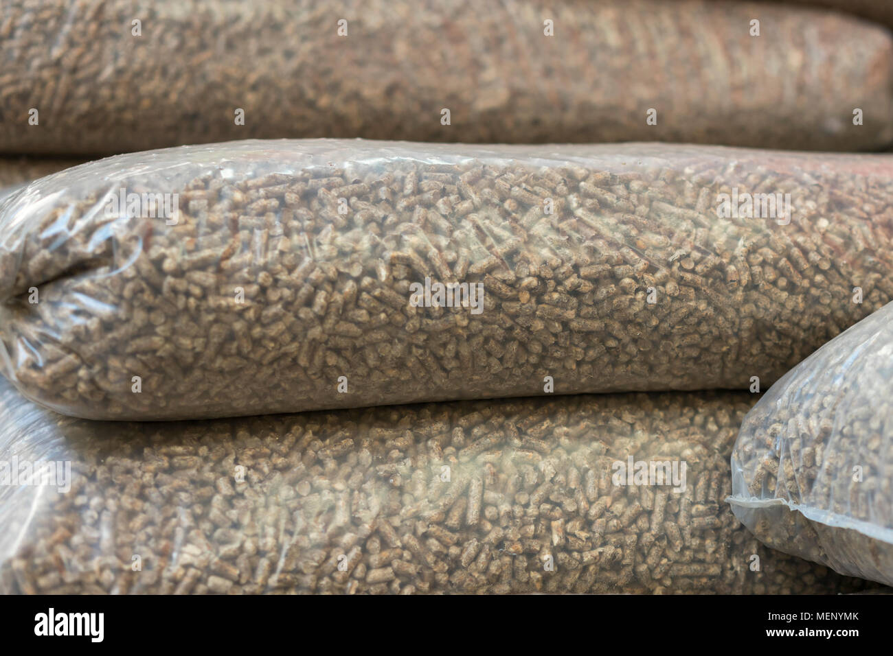 Plastic bags of wood pellets hi-res stock photography and images - Alamy