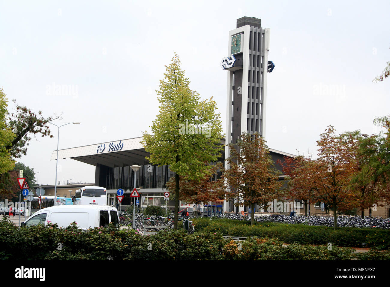Netherlands,Holland,Limburg,Venlo,june 2016:Railway station of Venlo ...