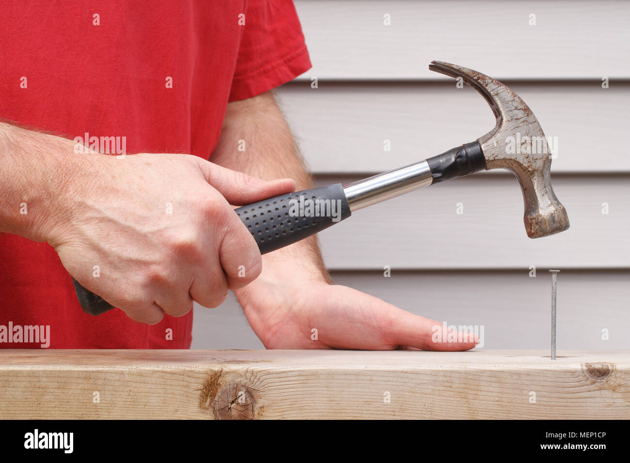 Galvanized siding hi-res stock photography and images - Alamy