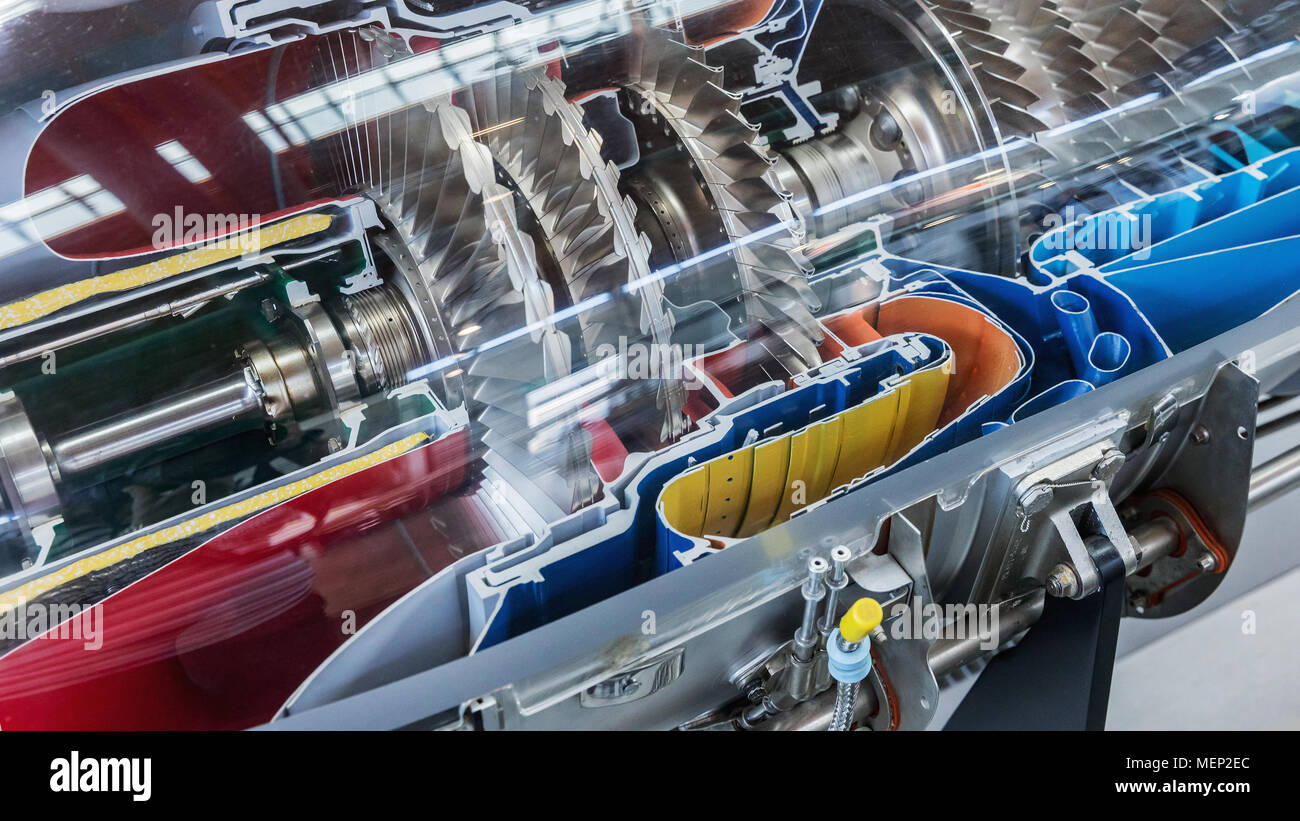 Turbine Engine Profile. Aviation Technologies. Aircraft jet engine ...