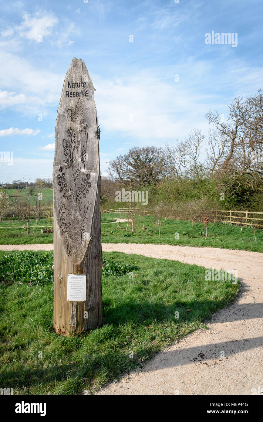 The nature reserve at Chester Zoo Stock Photo - Alamy