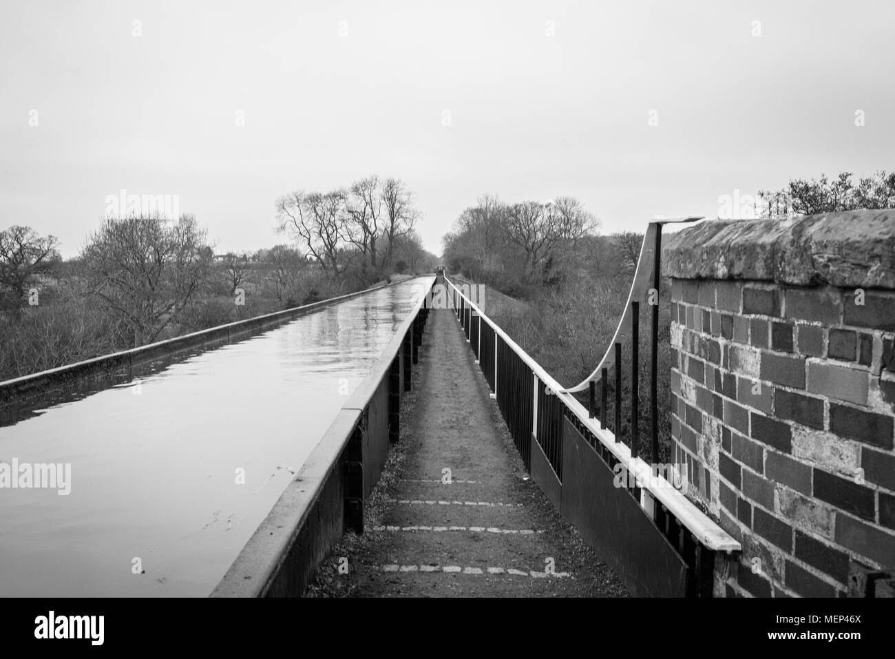 The Edstone Aqueduct from above Stock Photo - Alamy