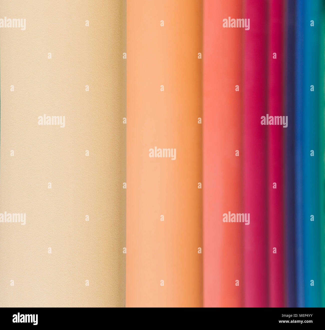 Overlapping colorful background in colors of rainbow spectrum Stock ...