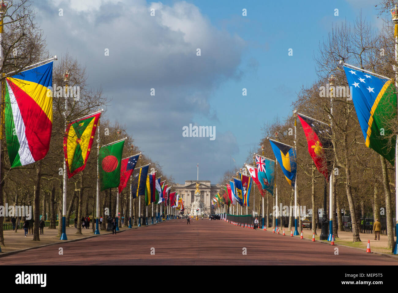 Commonwealth countries flags hi-res stock photography and images - Alamy
