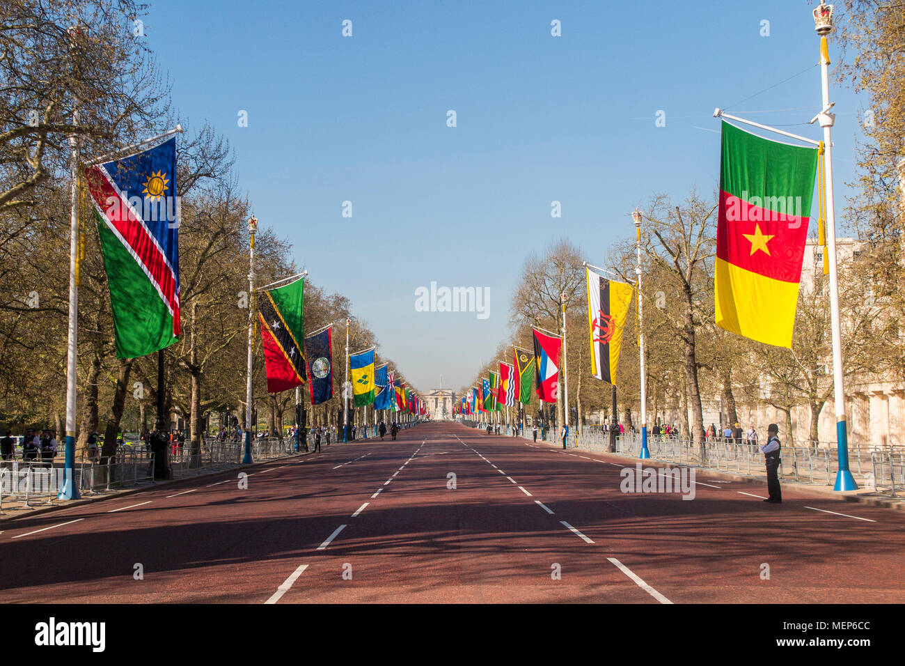 Commonwealth countries flags hi-res stock photography and images - Alamy