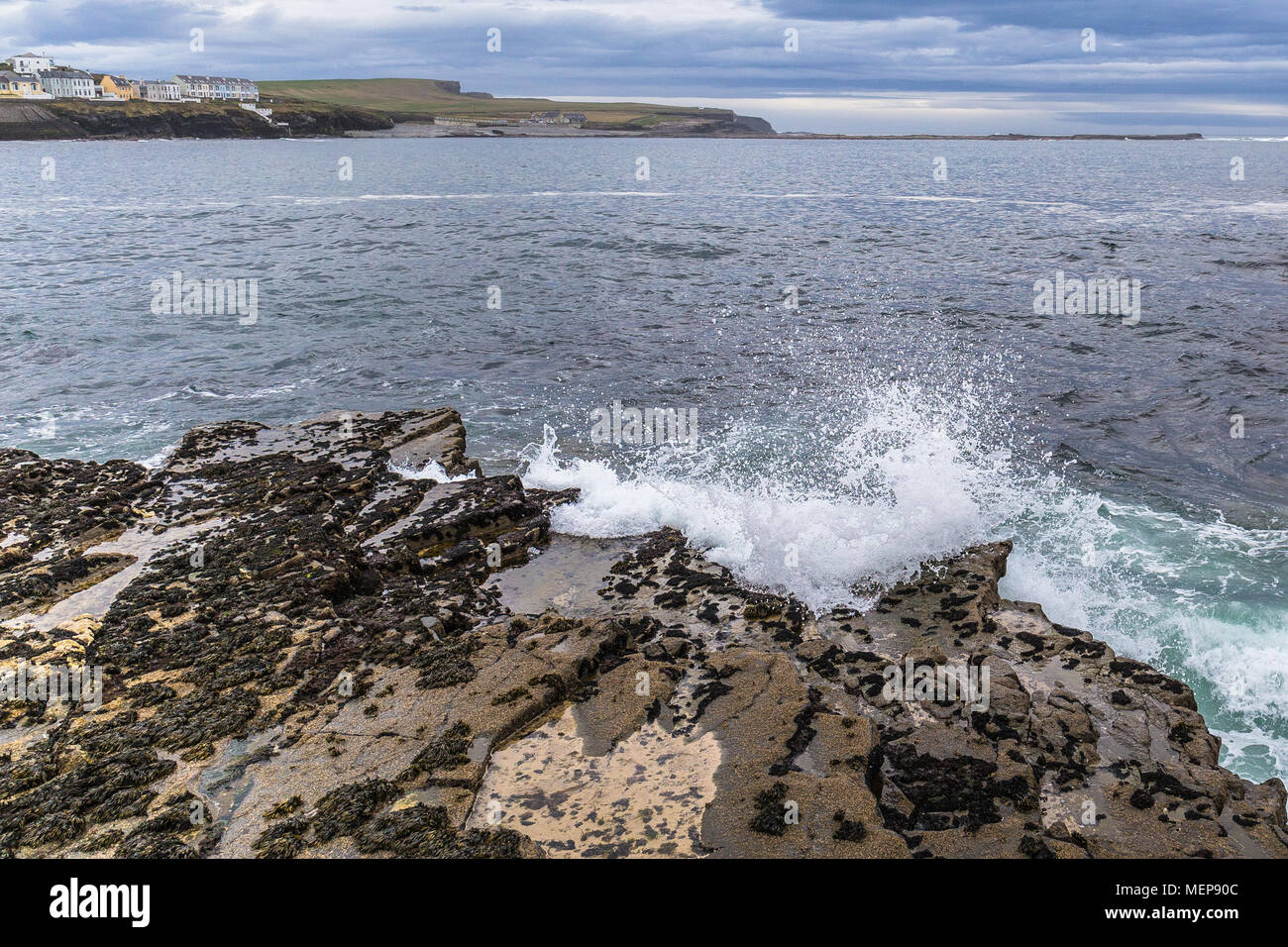 Kilkee Along The Wild Atlantic Way Stock Photo - Alamy