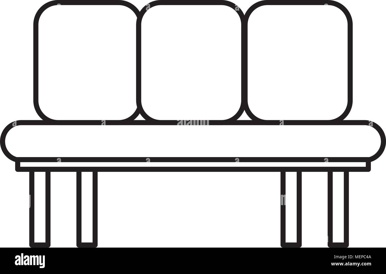 waiting room chairs icon Stock Vector Image & Art - Alamy