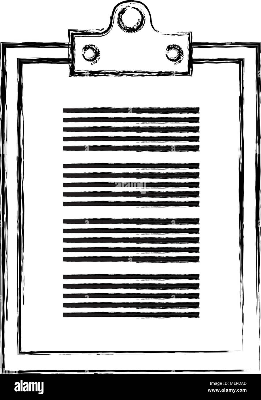 clipboard checklist isolated icon Stock Vector Image & Art - Alamy