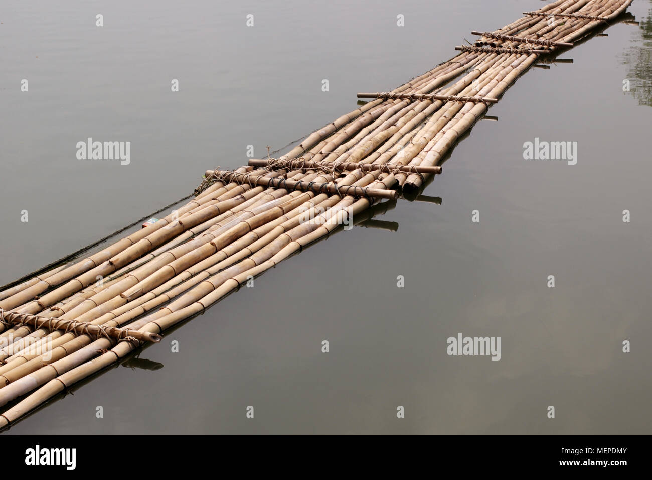 Old bamboo bridge hi-res stock photography and images - Alamy