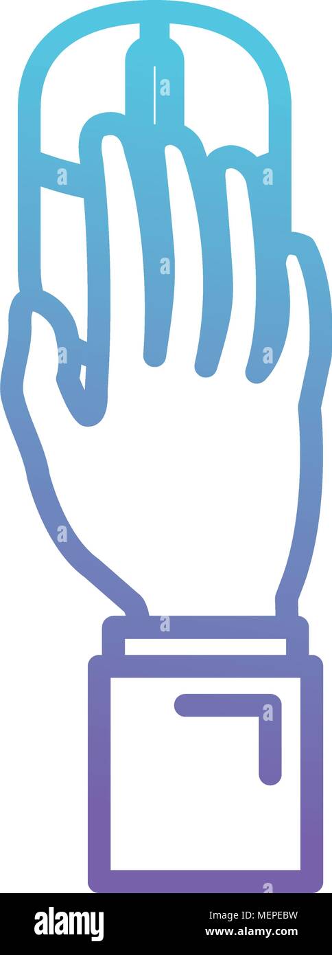 Using mouse computer Stock Vector Images - Alamy