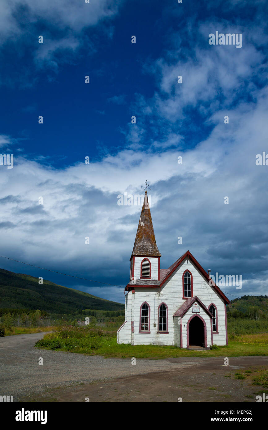 Historic St. Paul's Anglican Church, Kitwanga, British Columbia Canada ...