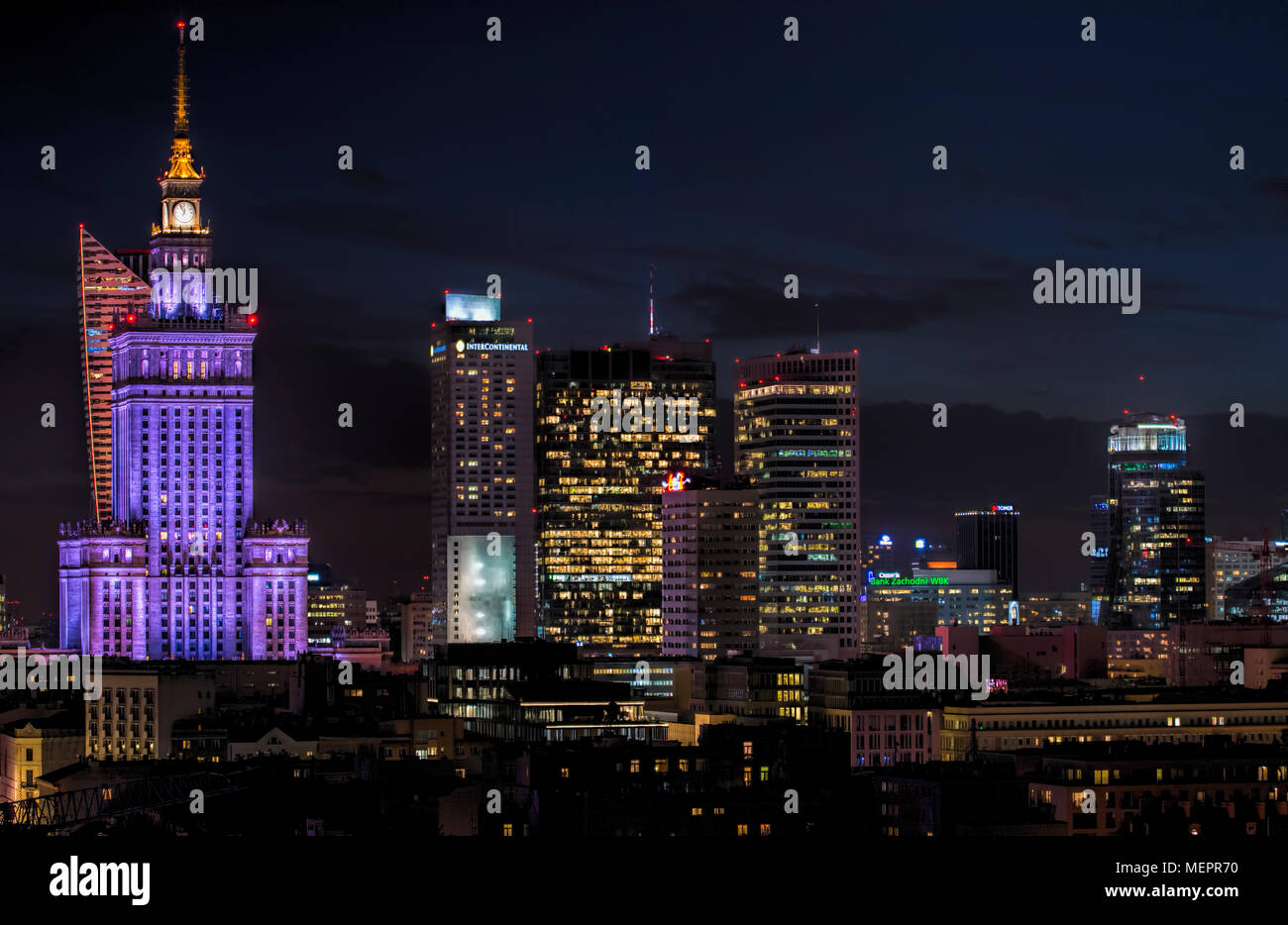Skyscrapercity warsaw hi-res stock photography and images - Alamy