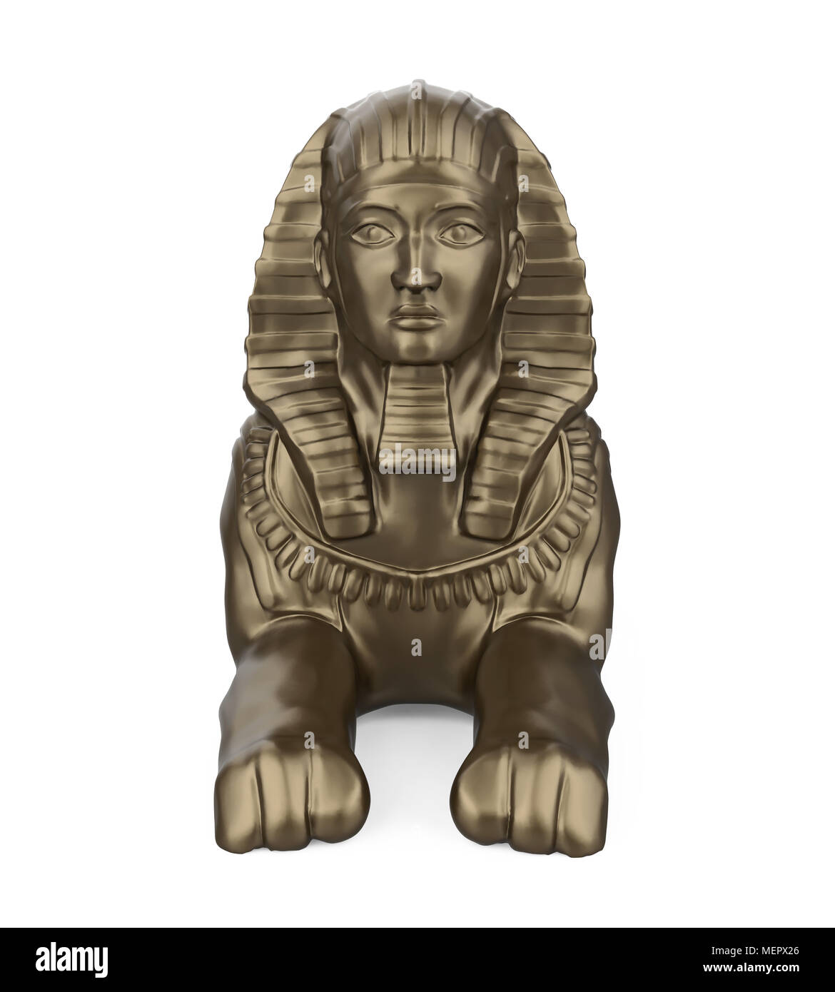 Egyptian Sphinx Statue Isolated Stock Photo - Alamy