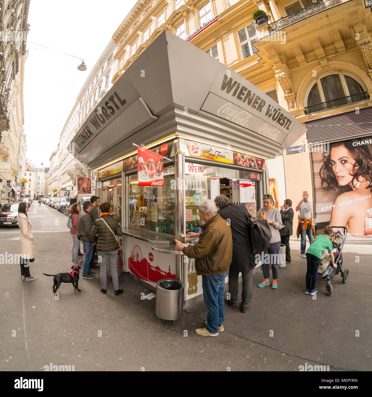 Sausage Stand Vienna Stock Photos & Sausage Stand Vienna Stock Images ...