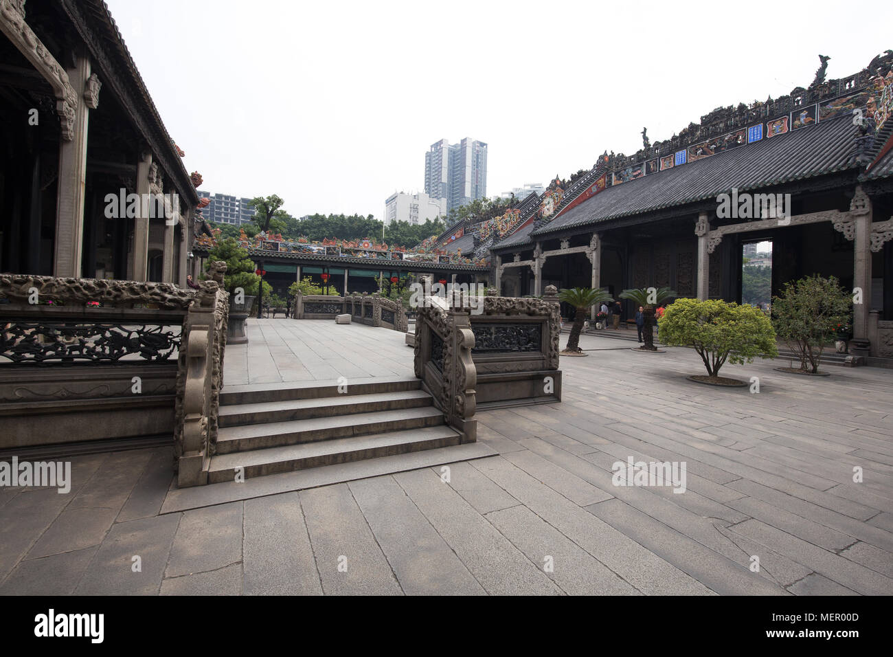 guangzhou,china - dec,13,2017:The Chen Clan Ancestral Hall is an academic temple in Guangzhou ...