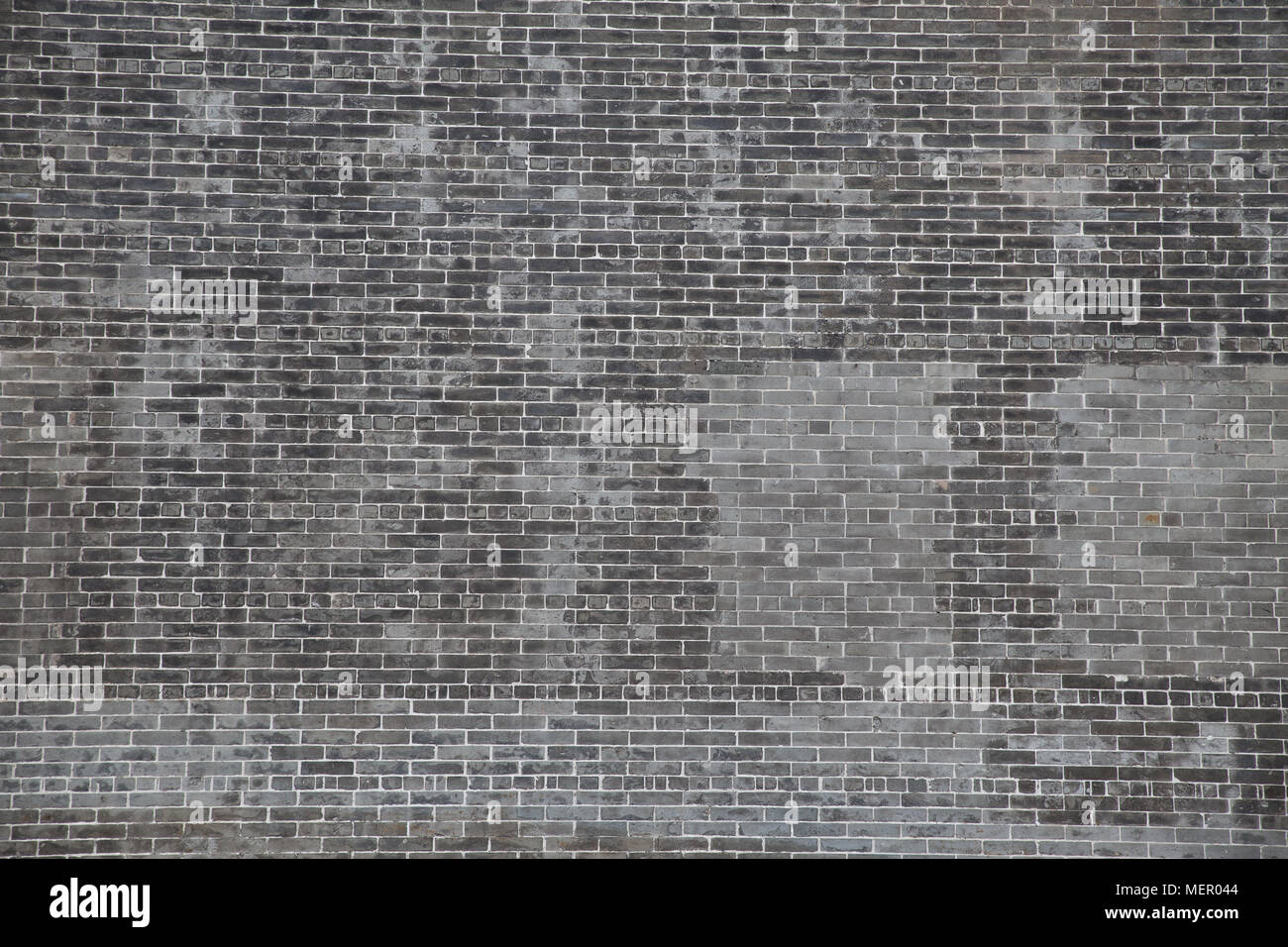 Gray color old bricks wall Stock Photo - Alamy