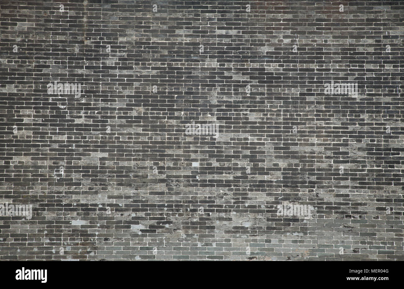 Gray color old bricks wall Stock Photo - Alamy