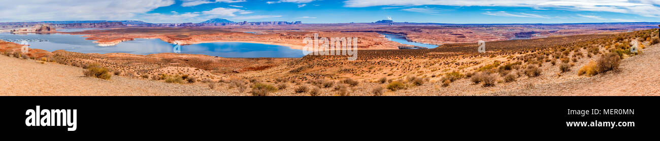 Large panorama of the desert in Arizona Stock Photo - Alamy