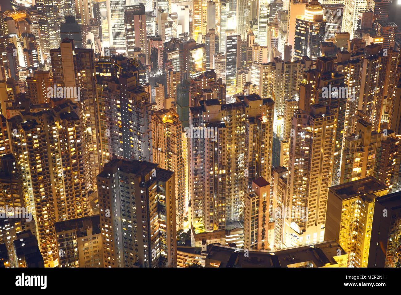 Buildings crowded in the city Stock Photo - Alamy