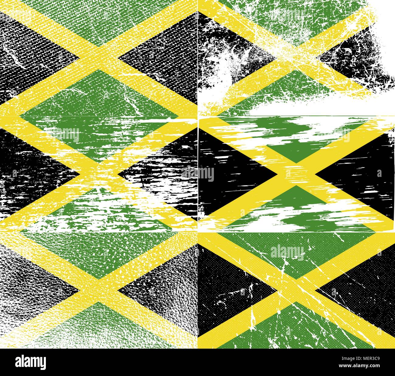 Satin texture jamaican flag hi-res stock photography and images - Alamy