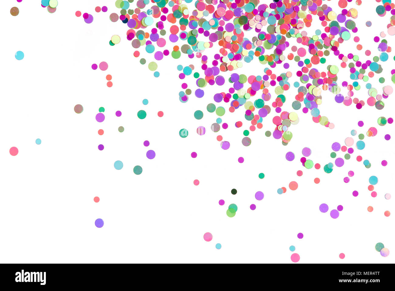 Bright and original polka background of multicolored dots Stock Photo ...