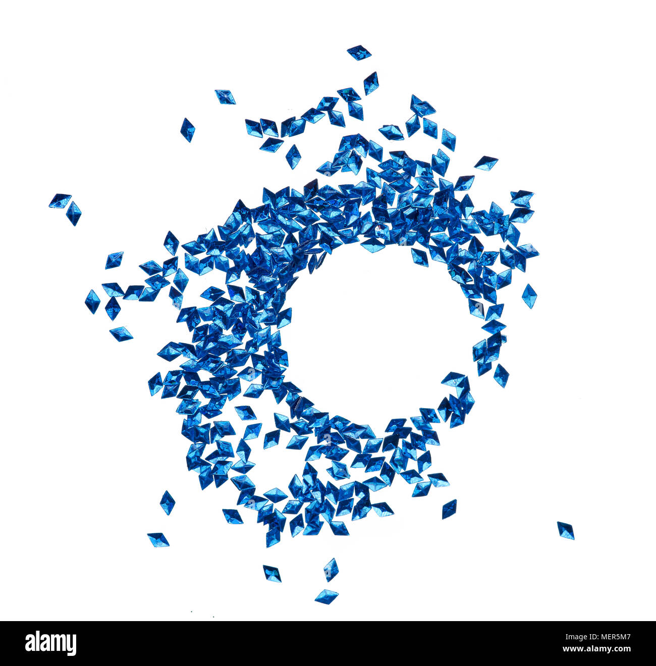 Bright and original background of multicolored blue dots Stock Photo ...