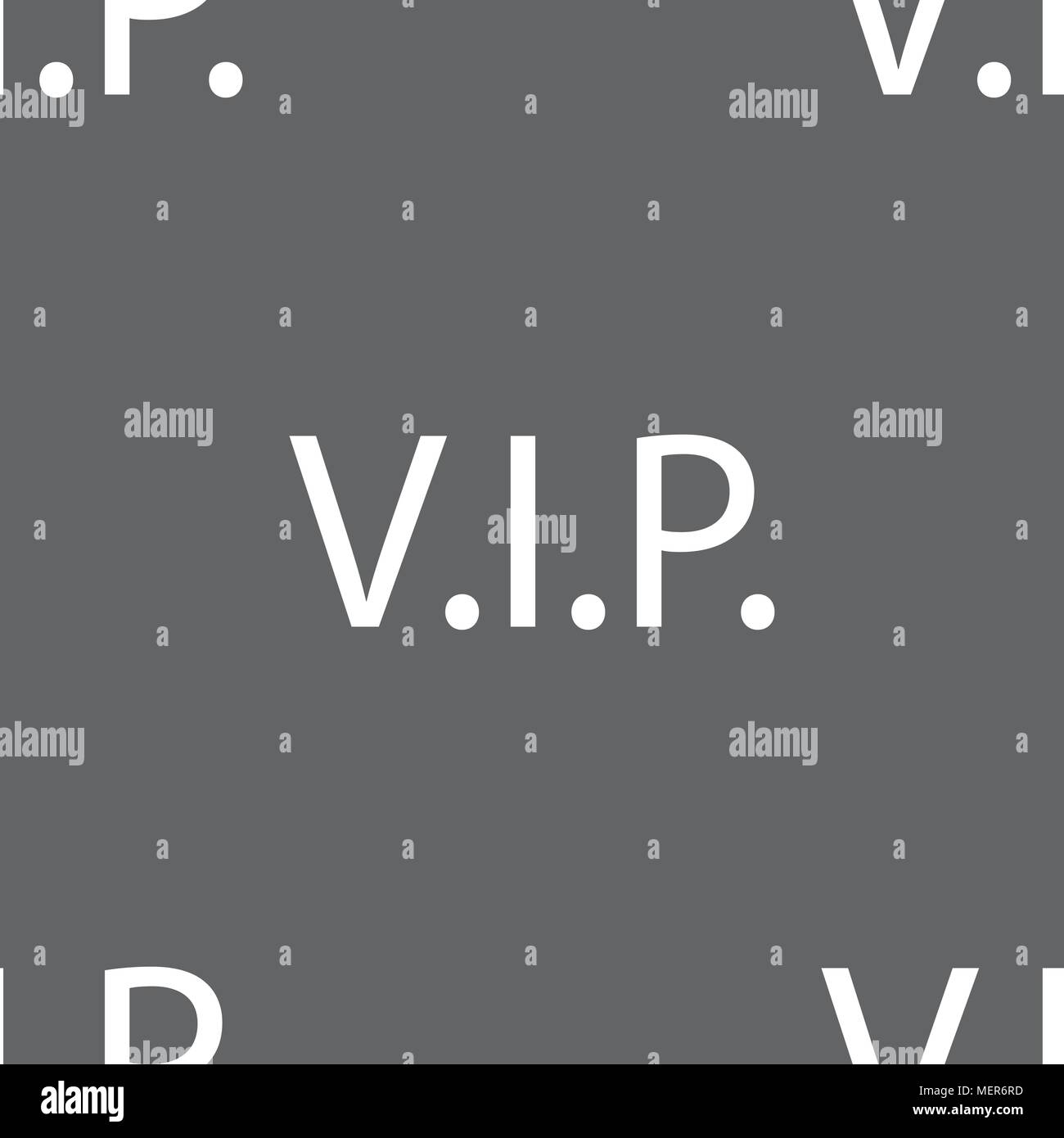 Vip sign icon. Membership symbol. Very important person. Seamless ...