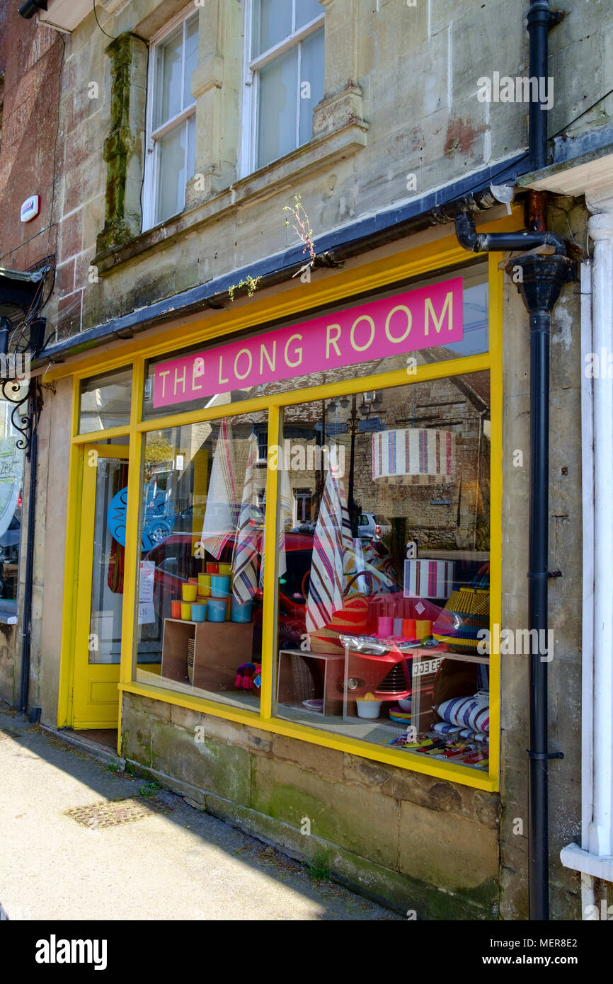 Tisbury,a wiltshire village near salisbury. England UK the long room ...